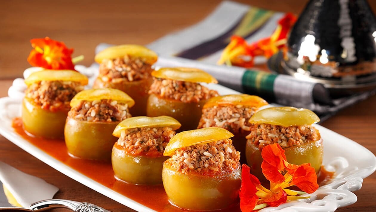 Domates ve Frenk Patlıcan Dolma | UFS