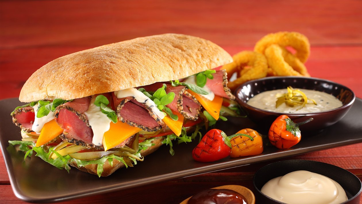 Rozbif ve Patlıcanlı Panini | UFS